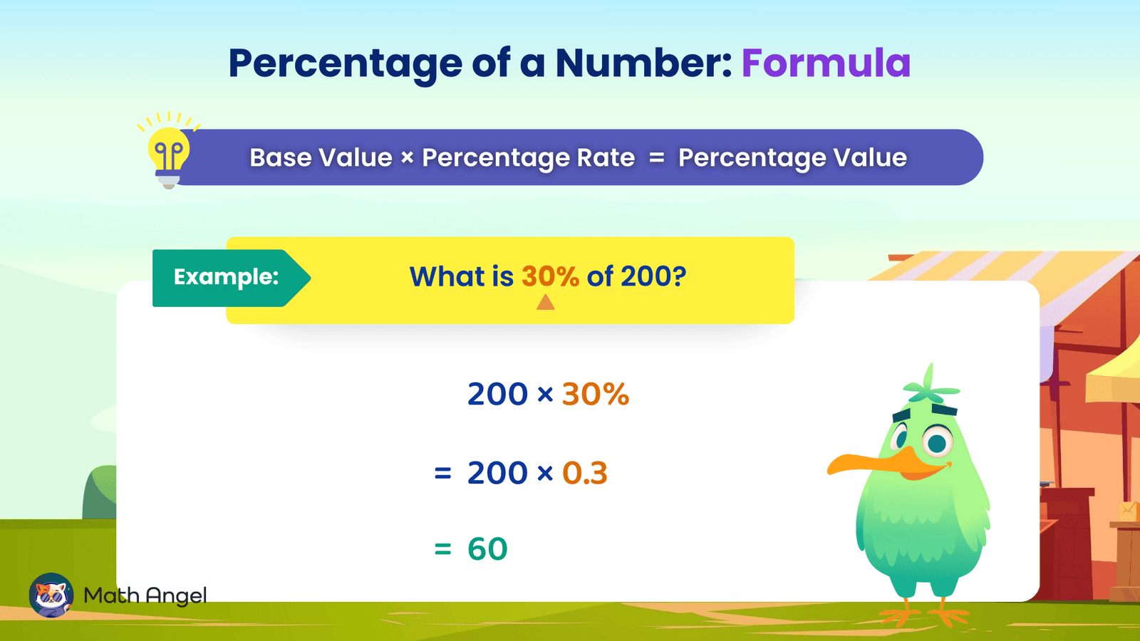 How to Find Percentage of a Number - Math Angel