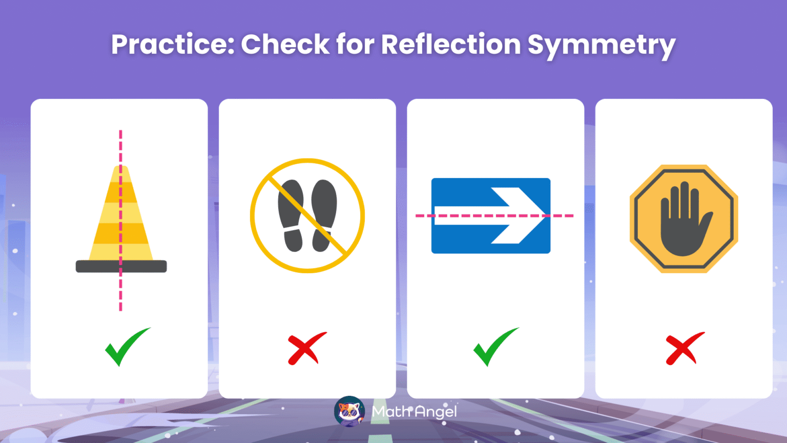 Line of Symmetry and Reflection Symmetry - Math Angel